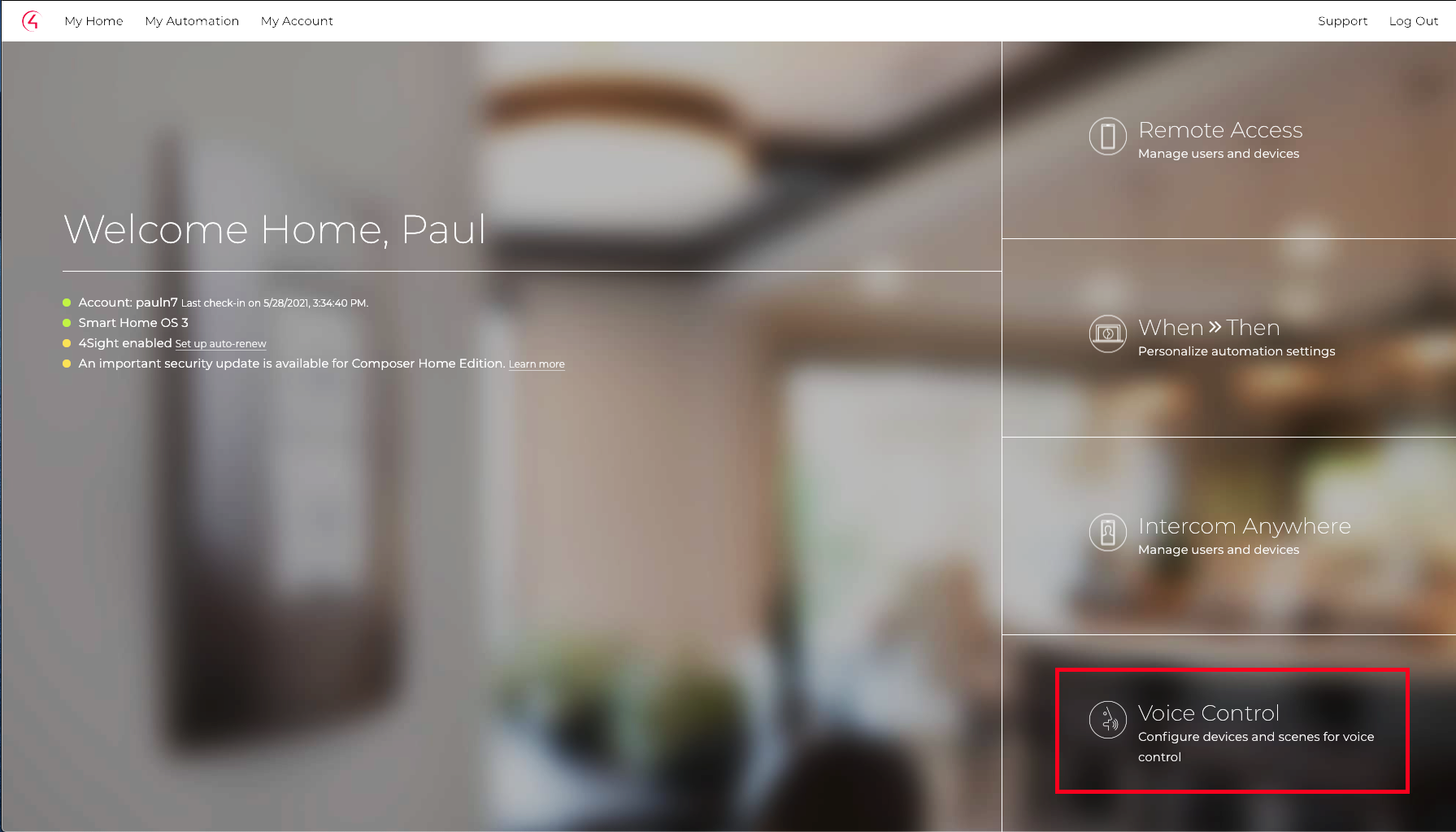 Get Creative and Personalize Your Control4 System On Your Own! - Home ...